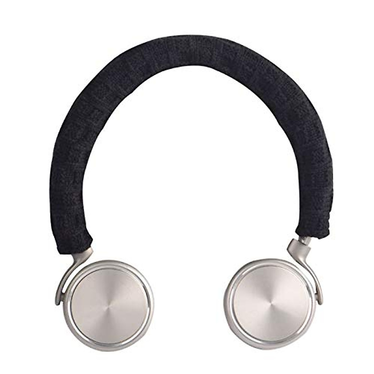 Ear Pads, Knitting Headband Cover Cushion for Meizu HD50 HD 50 for B/O h7 h8 h9i h4 h2 Kit 95AF - (Color: Black)