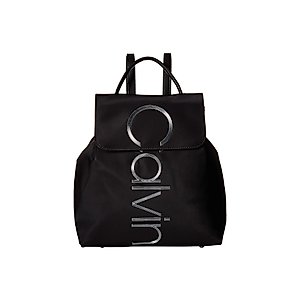 Calvin Klein Mallory Nylon Backpack Black One Size