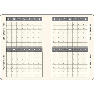 2022 Be Kind, Be Fierce, Be Brave Artisan Weekly Planner (16-Month Engagement Calendar)