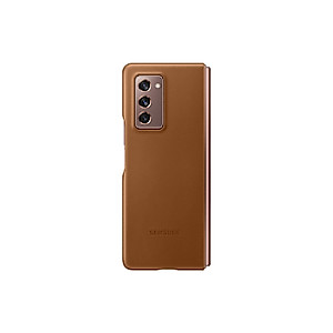 Samsung Galaxy Z Fold 2 5G Leather Case , Brown (US Version)