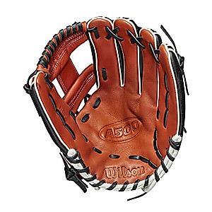 WILSON A500 Baseball 11.5" - Right Hand Throw,11.5",Copper, Large (WBW100148115)