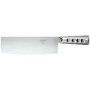 Winco KC-501 Chinese Cleaver with Steel Handle and 8-Inch by 2.25-Inch Blade