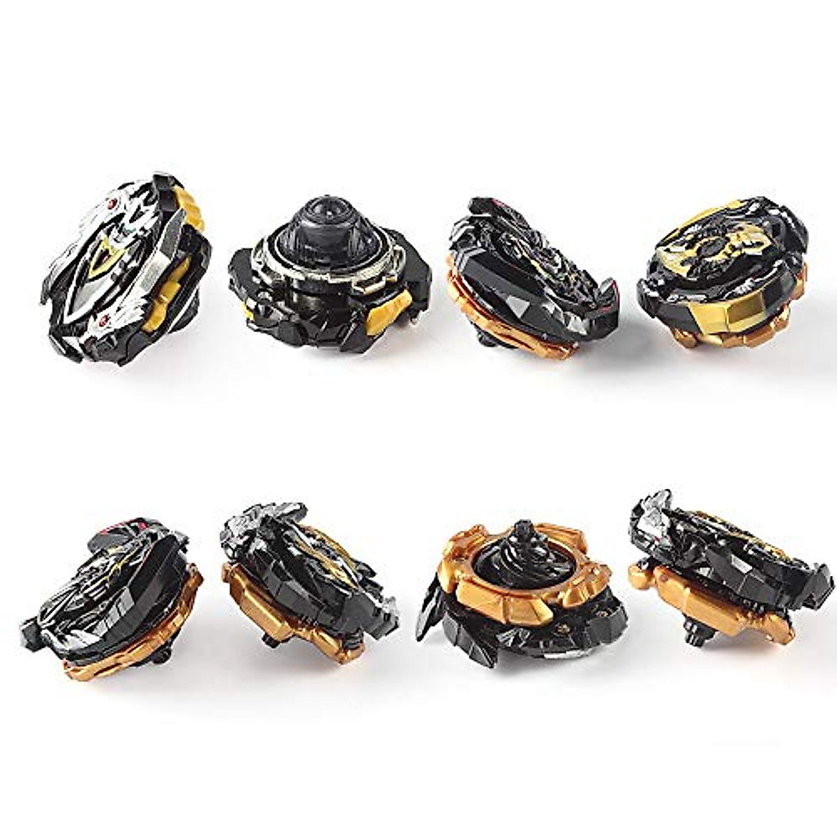 ROKK NOW Metal Fury Bey Battle Burst Gyro Attack with Starter Battle Arena, Launchers & Includes 4 Bay Battling Metal Gyro Bey Battle Top Blades for Adults, Boys & Girls