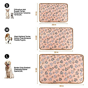 3 Pack Cat and Dog Blanket - MIWOPET Soft & Warm Fleece Flannel Pet Blanket, Great Pet Throw for Puppy, Small, Medium& Large Dog (Small)