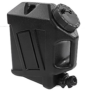 Pwshymi Portable Water Container, Easy to Operate Food Grade HDPE Multipurpose Water Container for Picnics