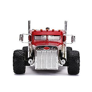 Fast & Furious Presents: Hobbs & Shaw Hobbs' 1:24 Custom Peterbilt Truck Die-cast Car, Toys for Kids and Adults