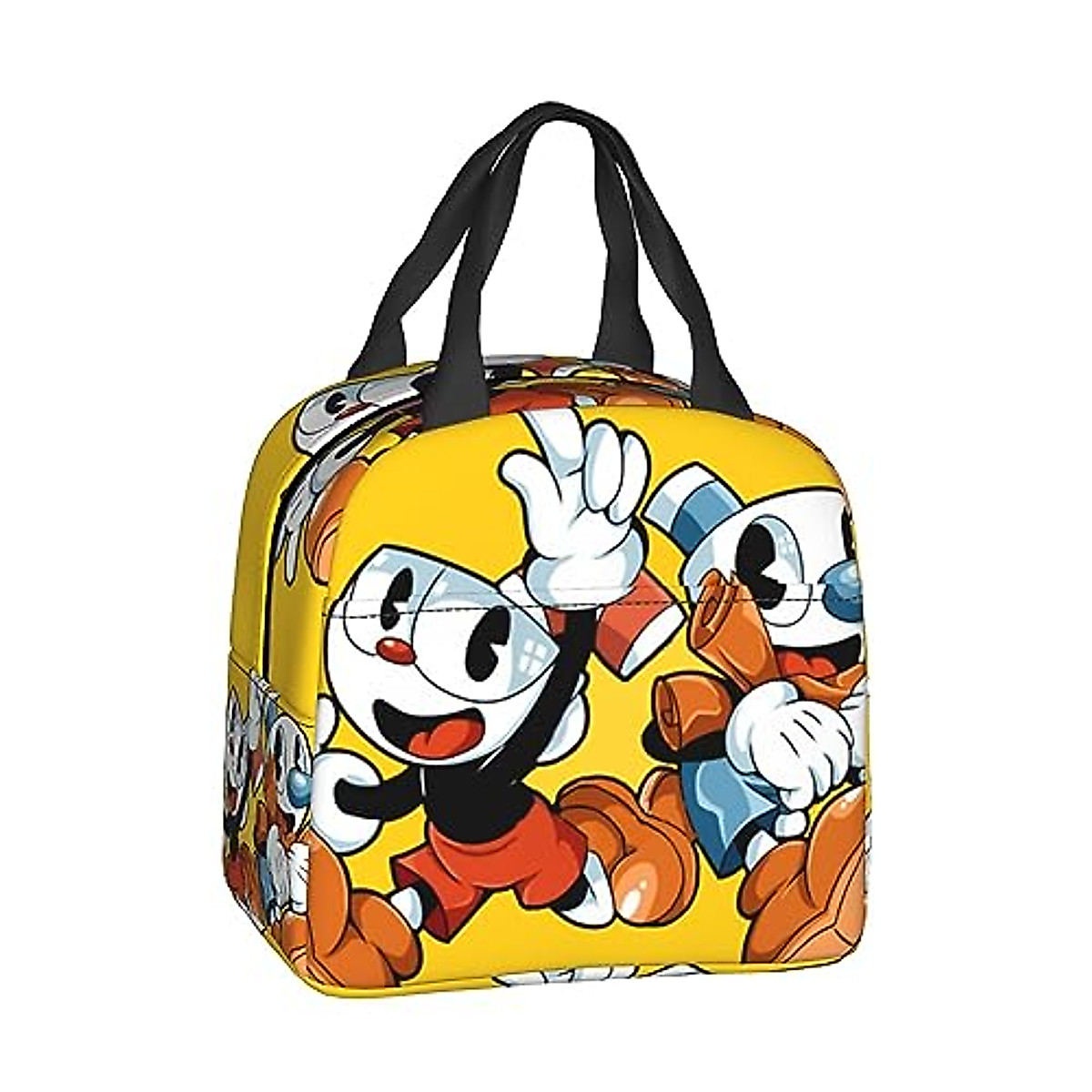 Unisex Travel Lunch Bag for Men Boys Lightweight Lunch Box Anime Lunch Cooler Bags for Work/School/Picnic/Office/Hiking/Outdoor/Camping/Fishing