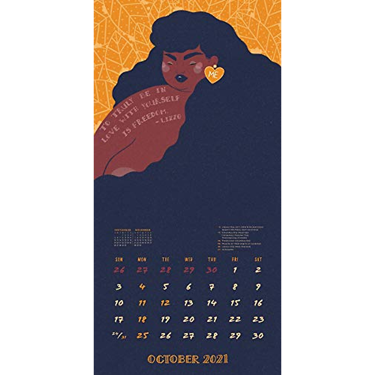 The Future Is Female Wall Calendar 2021: A Year of Art and Activism