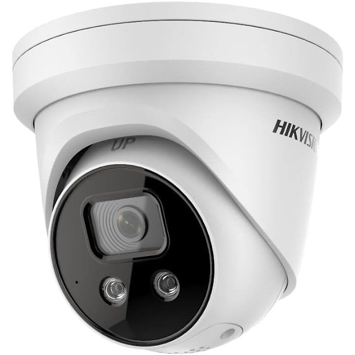 Hikvision IP Camera PoE DS-2CD2386G2-ISU/SL 2.8mm Lens 4K AcuSense Strobe Light and Audible Warning Fixed Turret Network Camera,H.265+,IP67, Built-in Two-Way Audio,Original English Version