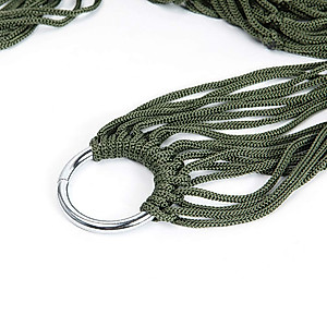 BESPORTBLE Hammock Indoor 1pc Hammock Swing Sling Chairs Outdoor Hanging Chair Outdoor Hanging Chairs Outdoor Travel Backpack Indoor Rope Hammock