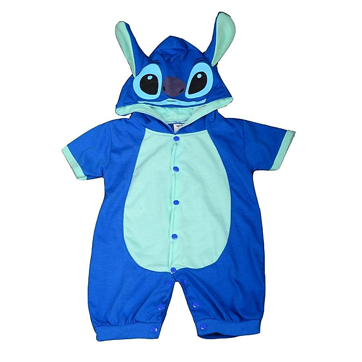 Dressy Daisy Baby Boys' Onesie Romper Halloween Birthday Fancy Party Costume Outfit Jumpsuit Size 9-12 Months, Blue