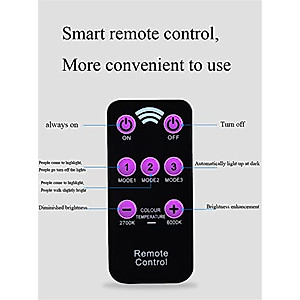 RXF Outdoor Solar Wall Light,4 Mode Remote Control COB Solar Light PIR Motion Sensor Outdoor Solar IP65 Waterproof Lamp,for Garden Patio Yard,2pcs