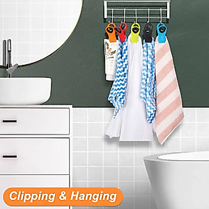 Jetmore 10 Pack Chip Clips Magnetic Clips, Multipurpose Bag Clips, Refrigerator Magnet Clips Chip Clip, Clips for Food Packages, Chip Clips Bag Clips Food Clips, Bag Clips for Food Storage