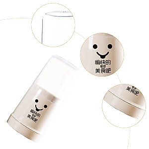 SOLUSTRE Kitchen Utensils Holder Kitchen Utensils Chopsticks Holder with Lid Cutlery Storage Holder Spoon Straw Basket Kitchen Tableware Organizer for Kitchen Countertop Beige 2pcs Silverware Holder