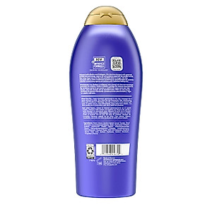 OGX Thick & Full + Biotin & Collagen Volumizing Shampoo, Nutrient-Infused Hair Shampoo with Vitamin B7 Biotin Gives Hair Volume & Body for 72+ Hours, Sulfate-Free Surfactants, 25.4 fl. oz