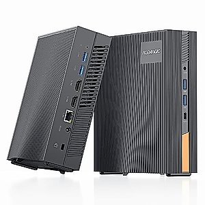 ACEMAGIC Mini PC Intel i7-11800H(8C/16T up to 4.6GHz) 16GB DDR4 512GB SSD, Mini Desktop Computers Support 4K Triple Display/USB3.2/Type C/HDMI/WiFi6/BT5.2, Mini Gaming PC for Office,Business,Home