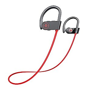 Boean Bluetooth Headphones Wireless Earbuds Bluetooth 5.3 Running Headphones IPX7 Waterproof Earphones with 15 Hrs Playtime Stereo Sound Isolation Headsets for Workout Gym