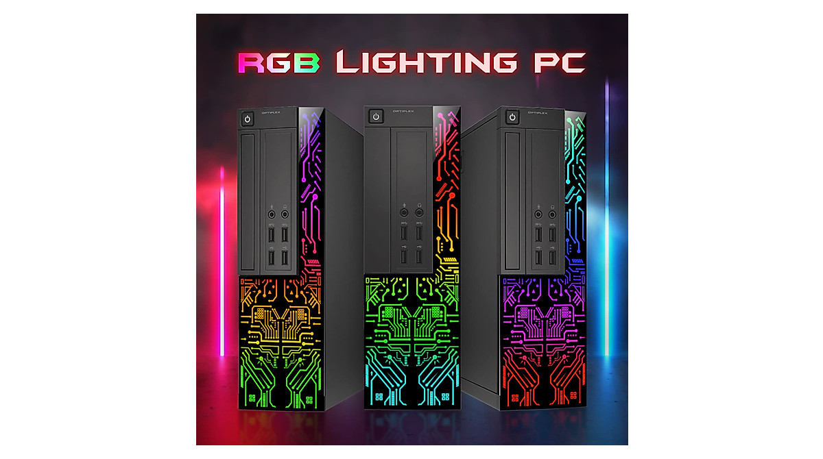 Dell OptiPlex RGB Desktop PC | Intel i7, 16GB RAM