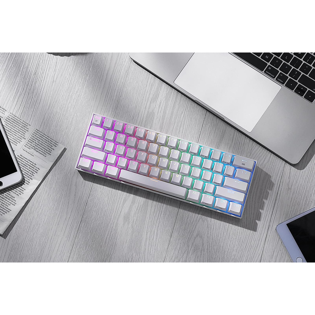 Redragon K530 PRO 60% Gaming Keyboard & A113 Hot-swap Mod Switches (24pcs) Bundle