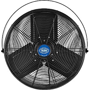 Global Industrial 18" Outdoor Rated Workstation Fan with Yoke Mount, 1/3 HP, 120V