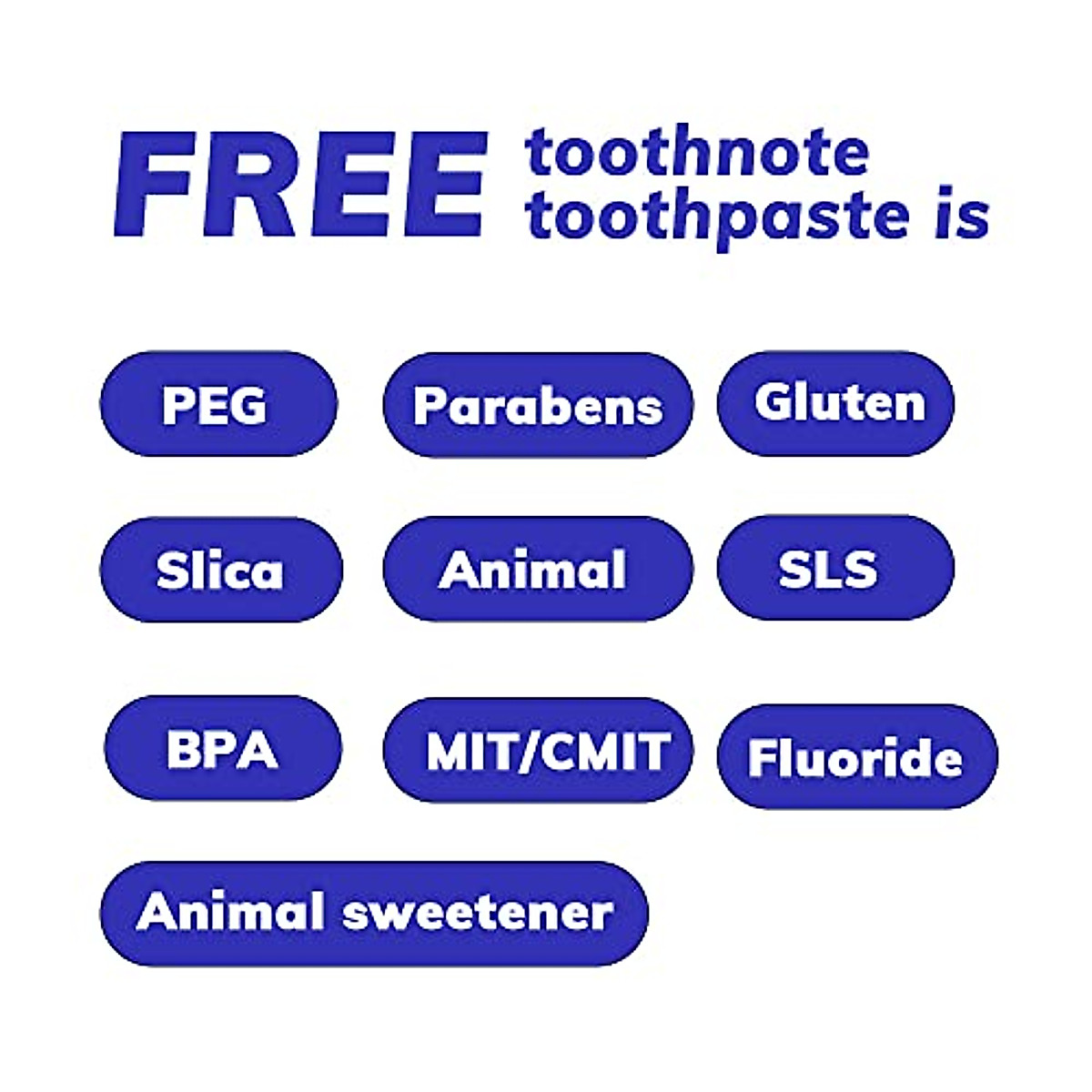 2PC Natural Whitening Toothpaste for Sensitive Teeth (3.52 fl oz) - Removes Coffee Stains, 99% Organic Ingredients, No Artificial Color, No SLS, No Gluten (New Aqua Mint)