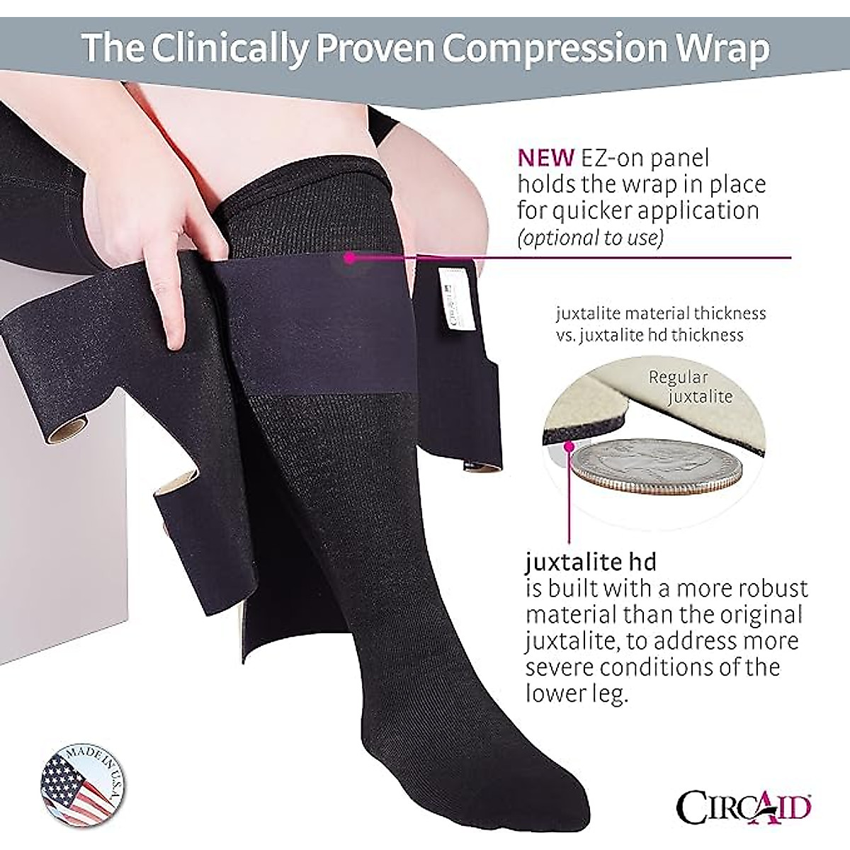 CircAid juxtalite HD lower leg system long XL