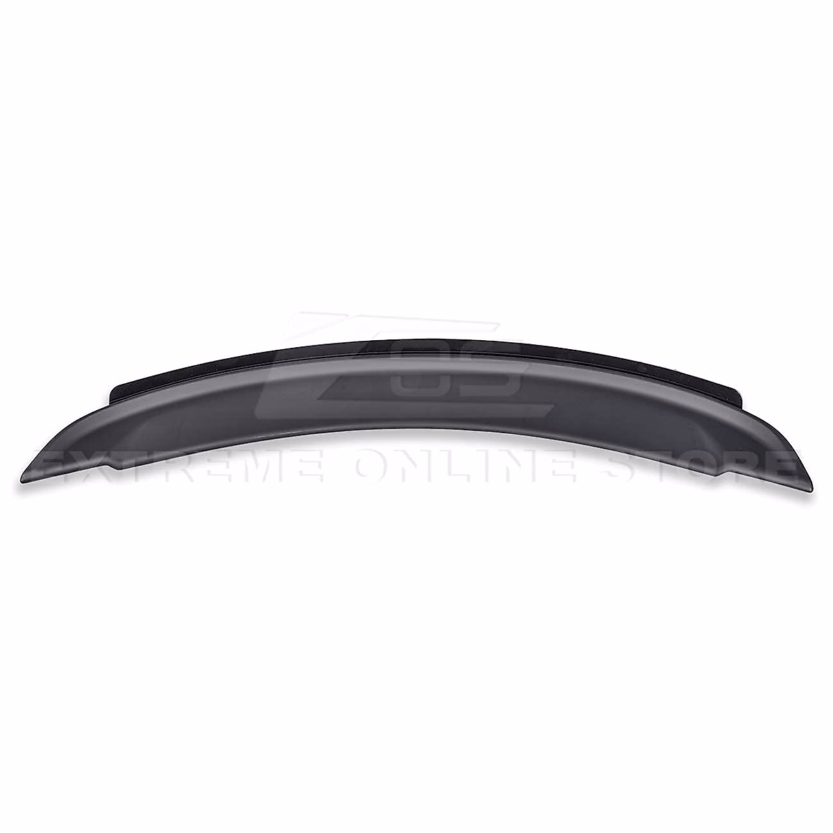 for 2010-2013 Chevrrolet Camaro | EOS ZL1 Style Rear Trunk Lid Wing Spoiler with Aluminum GLOSSY BLACK Center WickerBill Insert (ABS Plastic - Matte Black)