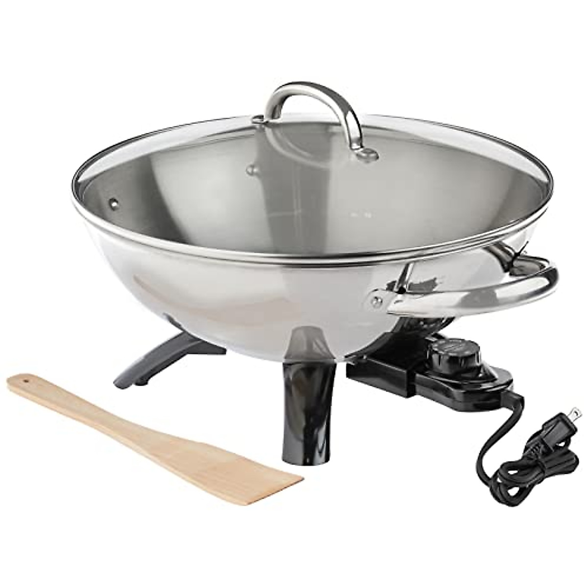 Presto 5900 1500-Watt Stainless-Steel Electric Wok