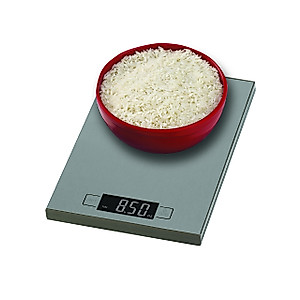SmartHeart Stainless Steel Digital Food Scale | Precision Measurements | Unit conversions: g, ml, oz, lbs | Weight Capacity: 11 lbs/5000 g | Easy Food Prep