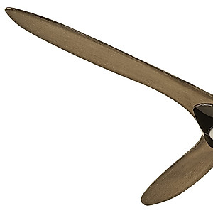 MINKA-AIRE F868L-GM/SG Sleek 60 Inch Smart Ceiling Fan with DC Motor and LED Light in Gun Metal Finish and Seashore Gray Blades Compatible with Alexa, Nest, Ecobee, Google Home and iOS/Android App