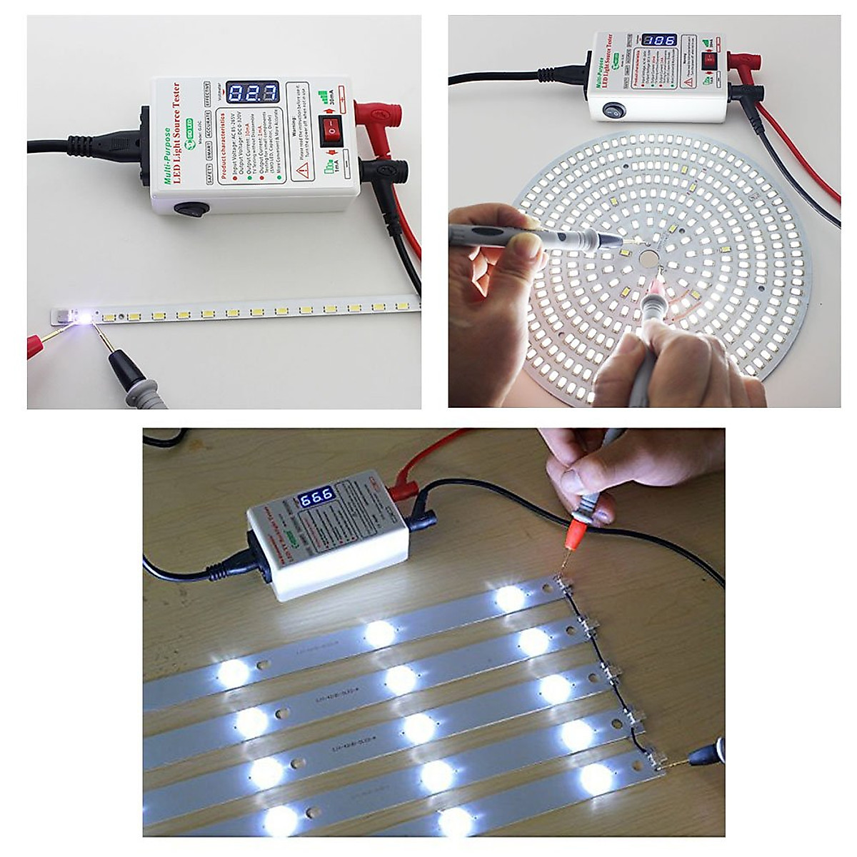 YEKMLCO Multipurpose LED TV Backlight Tester for All LED Lights Repair Output 0-320V