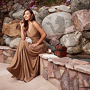 Jewelili Enchanted Disney Fine Jewelry Sterling Silver and 10k Yellow Gold 1/20 CTTW and Smokey Quartz Pocahontas Key Pendant