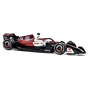 JODIYAAH Bburago 1:43 2022 Alfa Romeo F1 Racing Team C42#77 Valtteri Bottas Alloy Car Diecast Car Model Toy Collection (F1 C42#77)