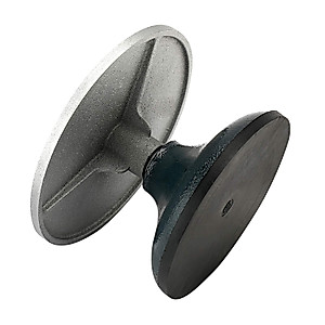 Ceramics Pottery Sculpting Wheel with Non-Skid Rubber Boot Heavy Duty Cast Iron Metal Construction Turntable with Ball Bearings (7 Inch)