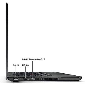 Lenovo ThinkPad T470 14.0 Inch Business Laptop, Intel Core i5-6300U up to 3.0 GHz, 16G DDR4, 1T SSD, HDMI, Thunderbolt 3, USB 3.0, Windows 10 Pro 64 Bit-Supports English/Spanish/French (Renewed)