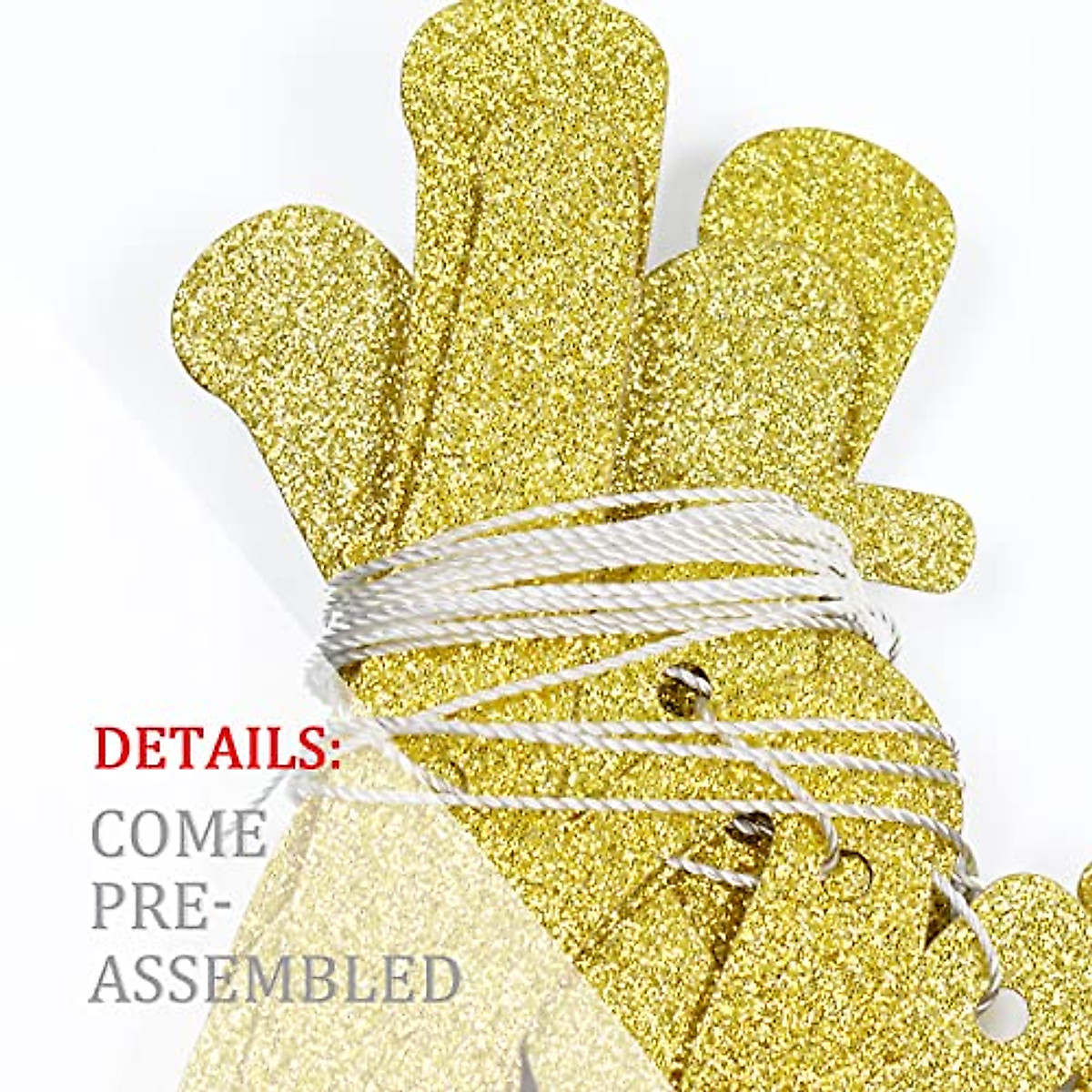 Husbands to Be Banner, Gay Wedding Shower, Engagement, Bachelor Party Sign Decorations Supplies, Mr & Mr, EnGAYged Bunting Garland, Pre-Strung, Gold Glitter