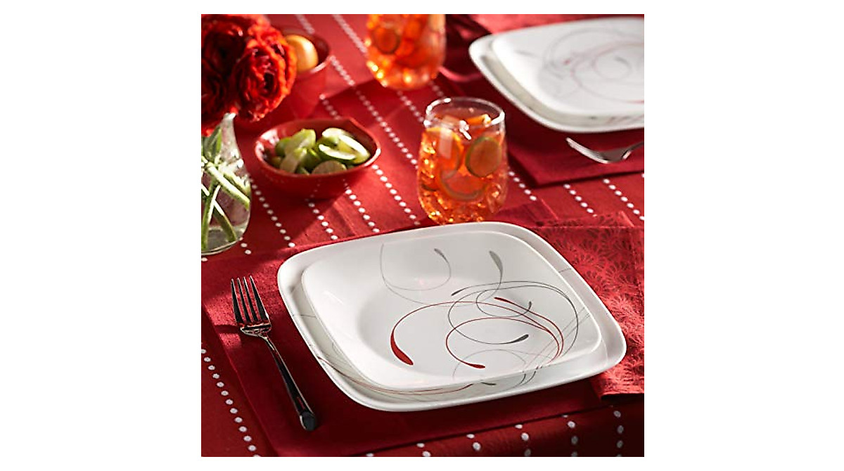 Corelle Vitrelle 18-Piece Set - Strong & Stylish Dining