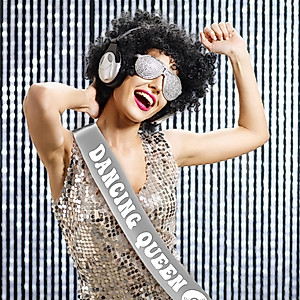 Last Disco Bachelorette Party Sashes I Includes Disco Bride Sash and 6 Disco Bachelorette Sashes I for Groovy Bachelorette or 70s Bachelorette Party I Bachelorette Sash Bride to Be