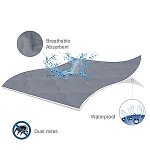 Pack n Play Mattress Protector Waterproof and Pack and Play Sheet Fitted