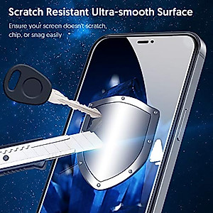 [2+2 Pack] Fotbor for iPhone 12 Pro Max Privacy Screen Protector [2 Pack] and Camera Lens Protector [2 Pack], [2X Anti-Spy] Easy Installation Shatterproof 9H Tempered Glass Film for Apple iPhone 12 Pro Max 6.7" 5G (Privacy)