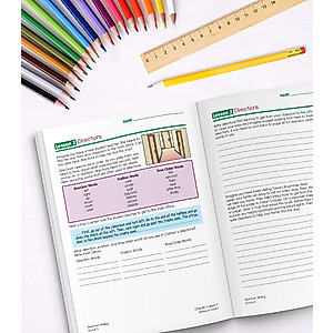 Spectrum 5th Grade Writing Workbooks, Ages 10 to 11, Grade 5 Writing, Informative, Persuasive, News Report, Article, and Story Writing Prompts, Writing Practice for Kids - 136 Pages