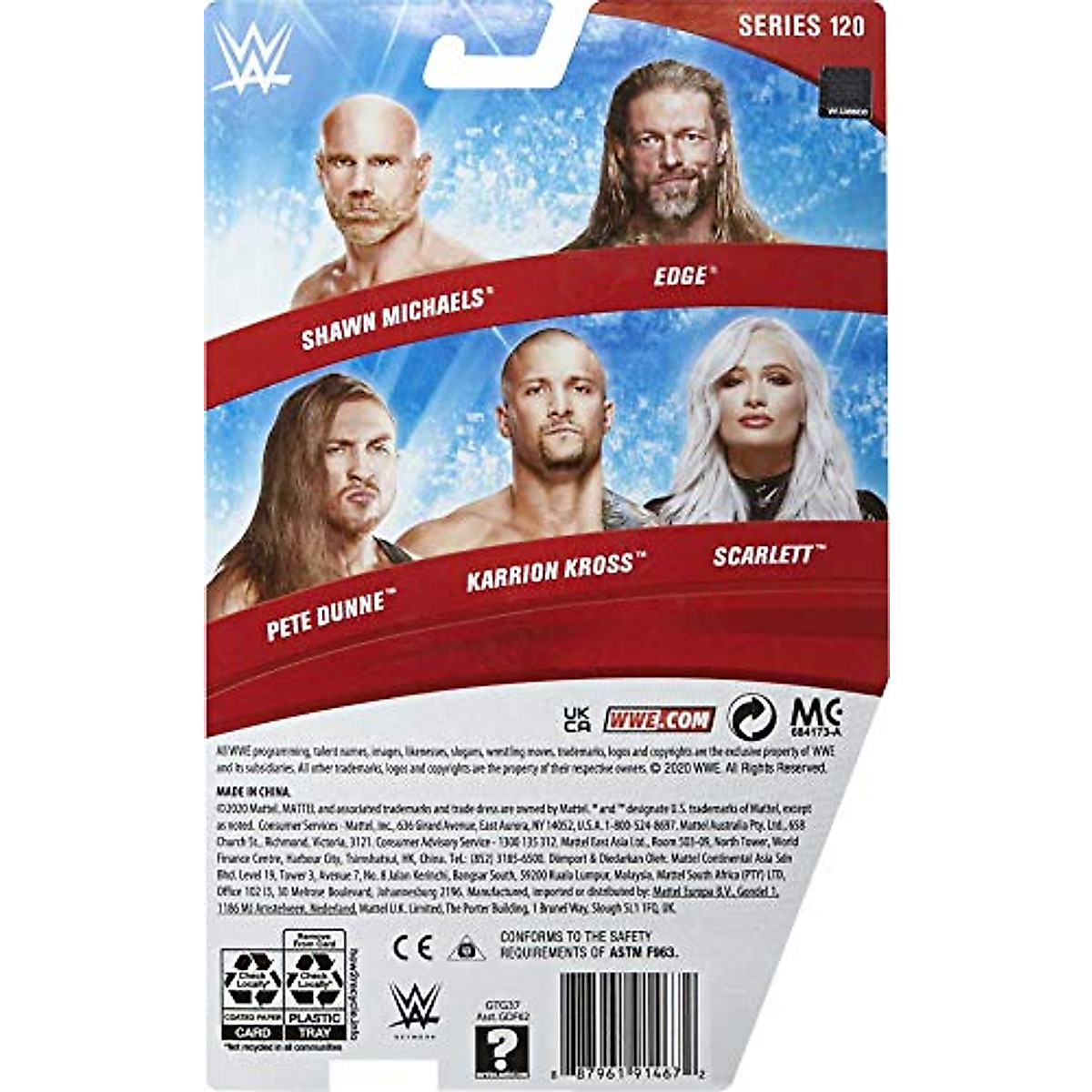 WWE Pete Dunne Action Figure Series 120 Action Figure Posable 6 in Collectible for Ages 6 Years Old and Up