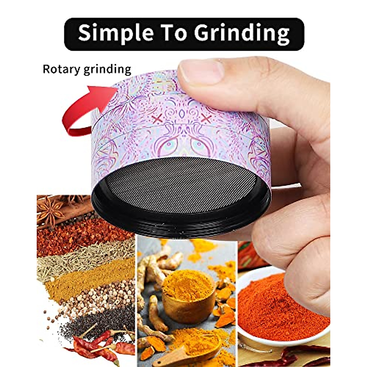 ２０２３ 𝐍𝐞𝐰 Large Grinder 2.5 inch