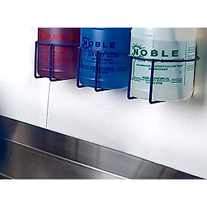 TCD Parts Round One Gallon Jug Storage Rack - Wall Mount - Blue