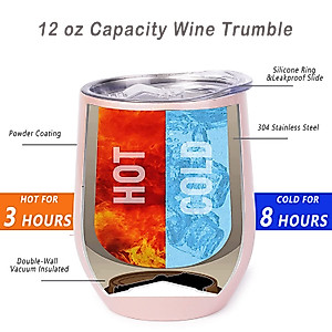 Thank You Gifts for Women Birthday Gift for Women Wine Tumbler for Mom/Her/Best Friends/Wine Lovers, Ideal Fun Presents for Thanks Giving Gift for Sister Inspirational Gift Box