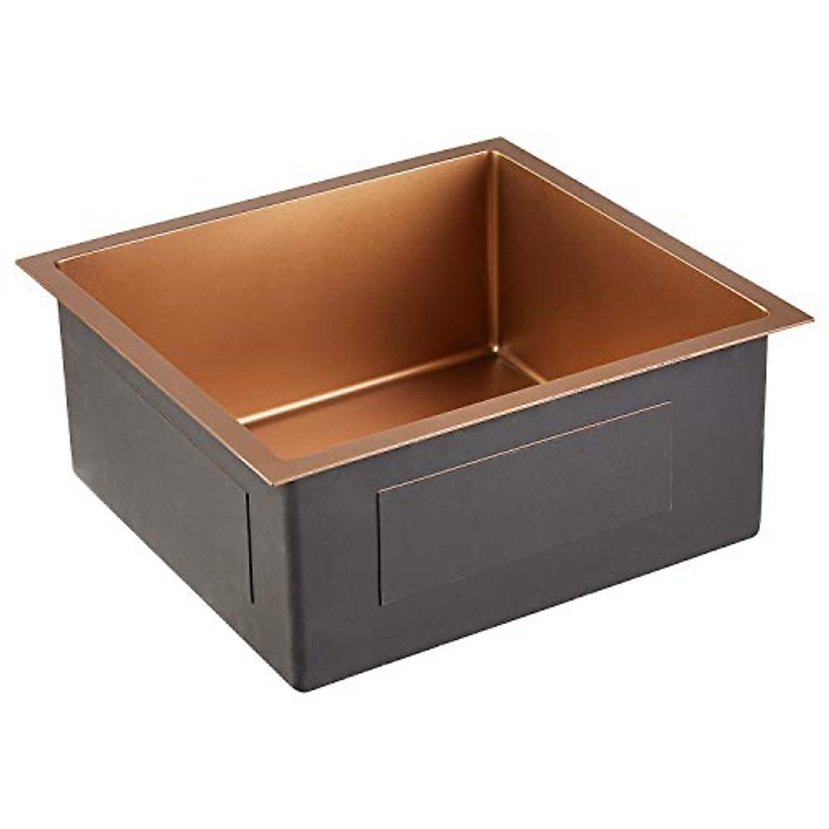 Signature Hardware 944633-19 Atlas 19" Undermount Single Basin Stainless Steel Kitchen Sink with Sound Dampening