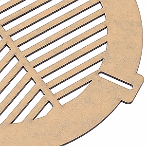 Zunate Bahtinov Focus Mask, Focusing Mask Acrylic Telescope Focusing Mask, 120 to 160mm Caliber Fixed Diameter, Telescope Focus Mask for Astrophotography