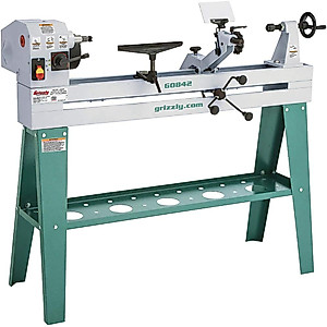 Grizzly Industrial G0842-14" x 37" Wood Lathe with Copy Attachment