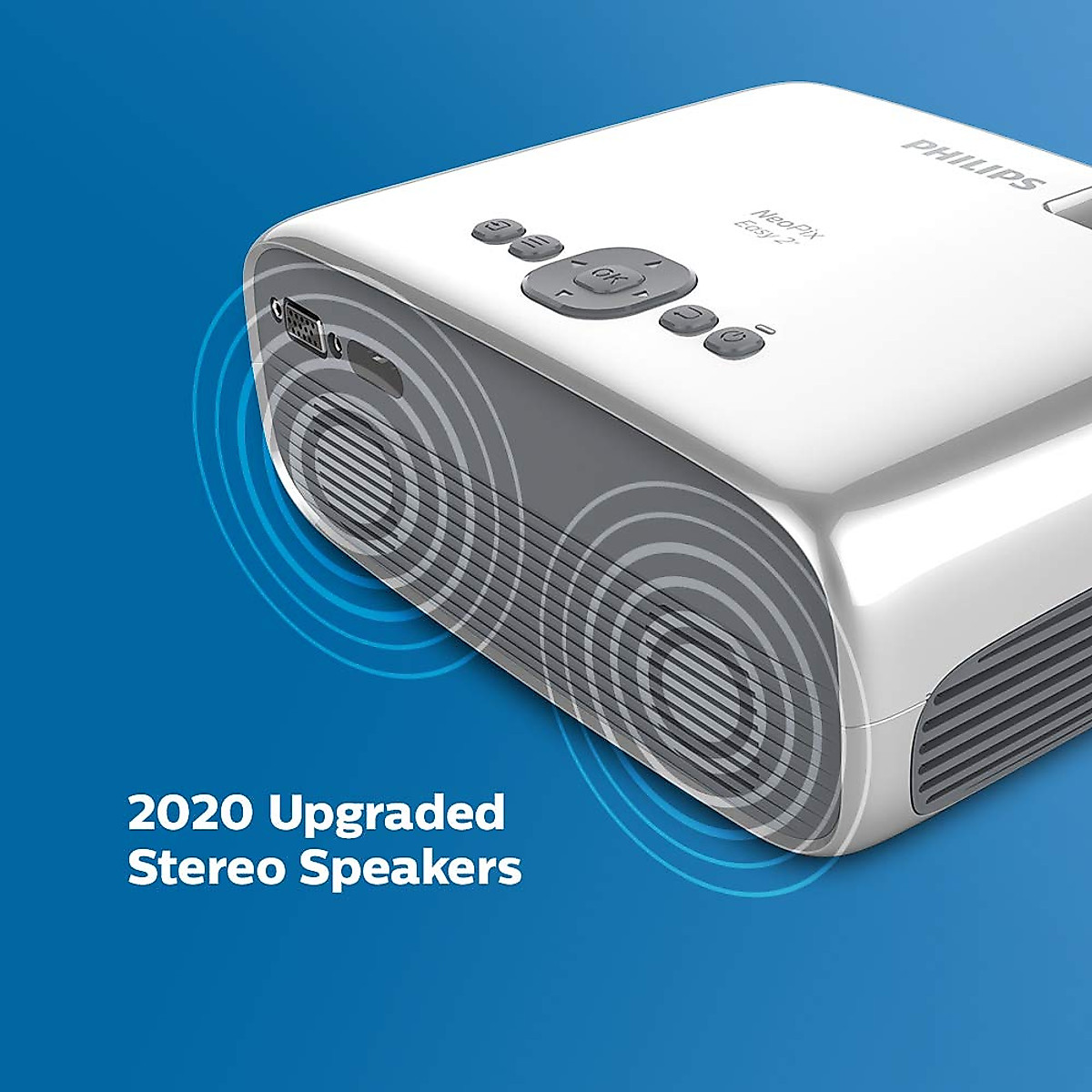 Philips NeoPix Easy 2+, True HD Projector with Built-in Media Player
