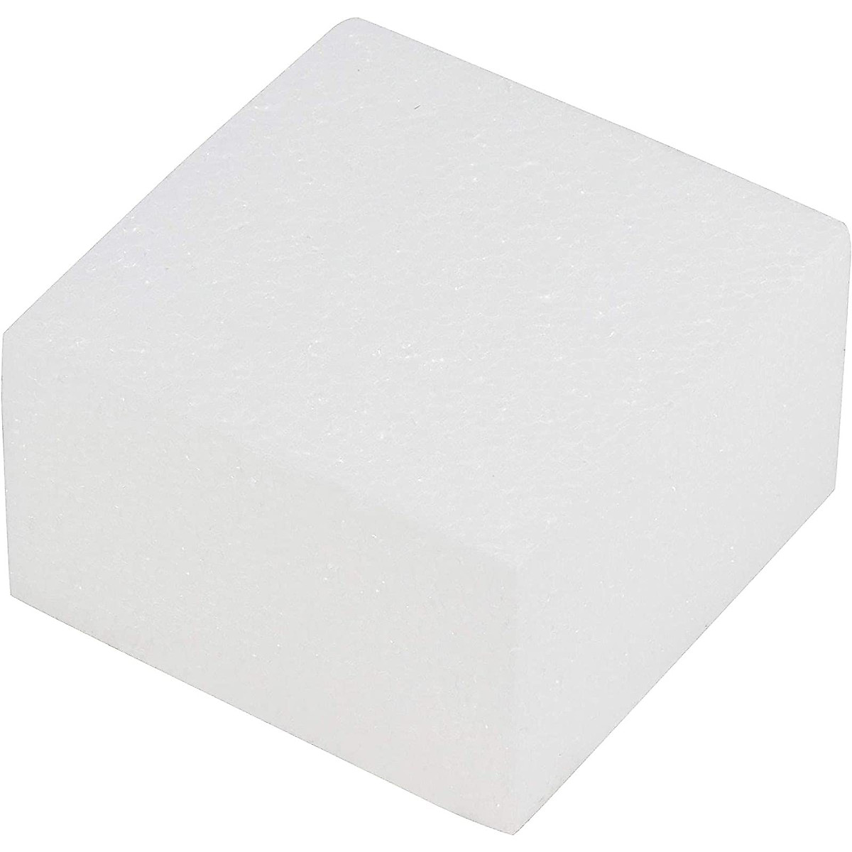 Small Cake Foam Dummies, 3-6 in Cake Dummy Squares (4 Pieces)